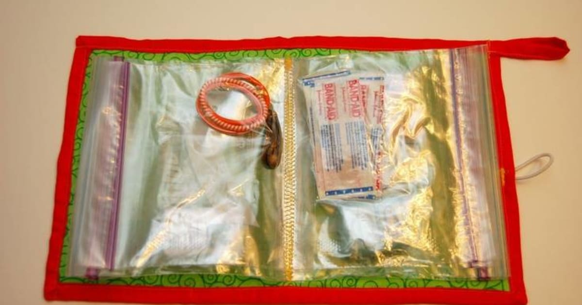 Ziplock bags | First Aid Kit Checklist