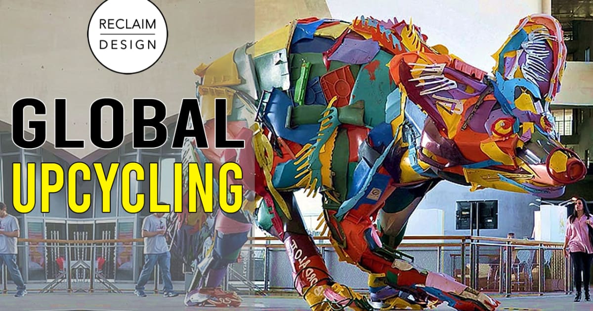 10 Inspiring Upcycling Projects Redefining Sustainability by @reclaimdesign