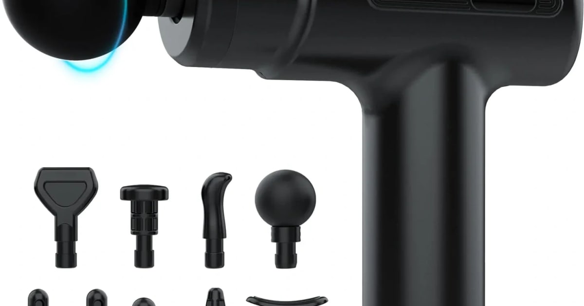 Massage Gun Deep Tissue Percussion Massager for Athletes | Best ...