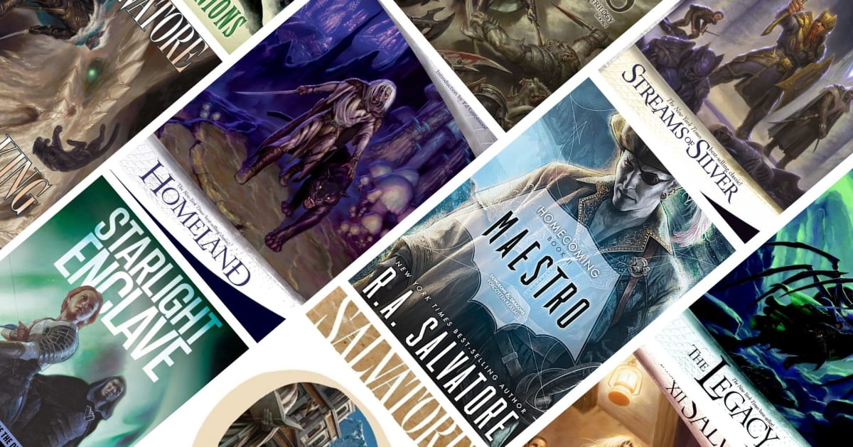 The Complete List of Drizzt Books In Order by @BookEnthusiasts