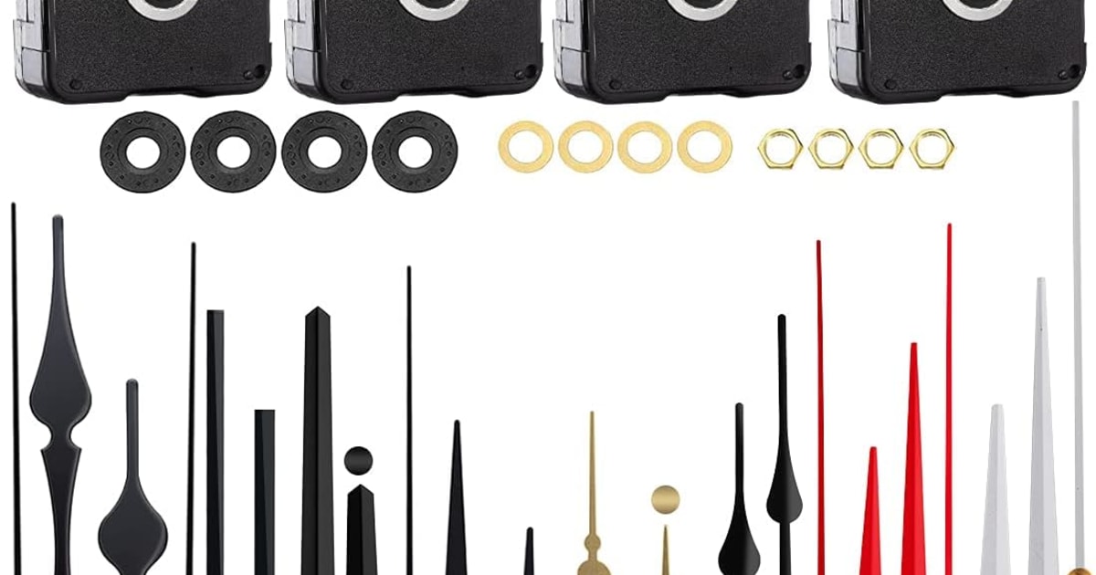Clock Mechanism Replacement Kit | Best clock-making kits