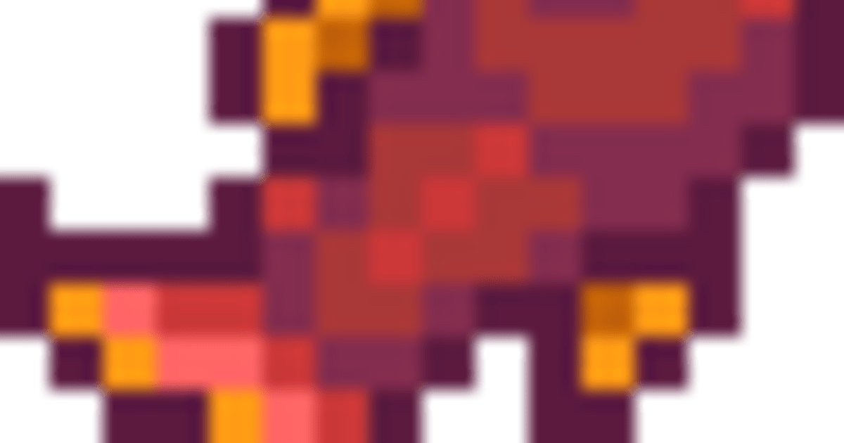 Crimsonfish (Legendary) | Stardew Valley Fish Collection