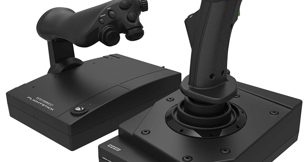 HORI Ace Combat 7 Hotas Flight Stick for Xbox | Flight Simulator ...