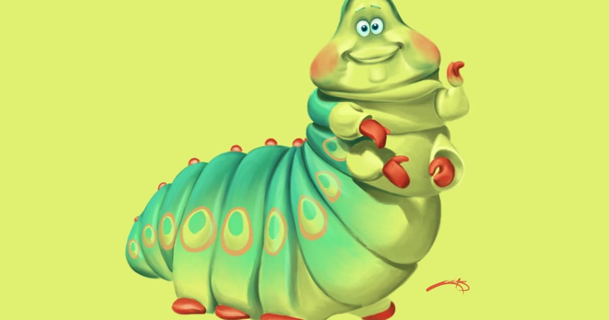 Heimlich | 200+ Green Cartoon Characters (A checklist)