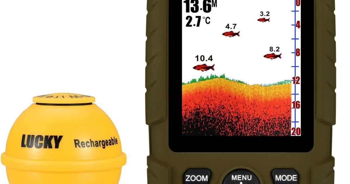 LUCKY Wireless Sonar Fish Finder | Best Portable Fish Finder