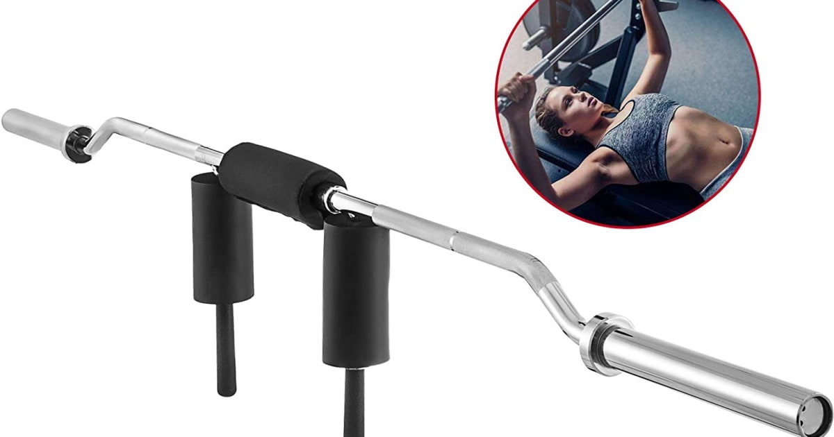 Fitness Safety Squat Olympic Bar 700LB Capacity Squat Olympic Bar, 7 FT ...