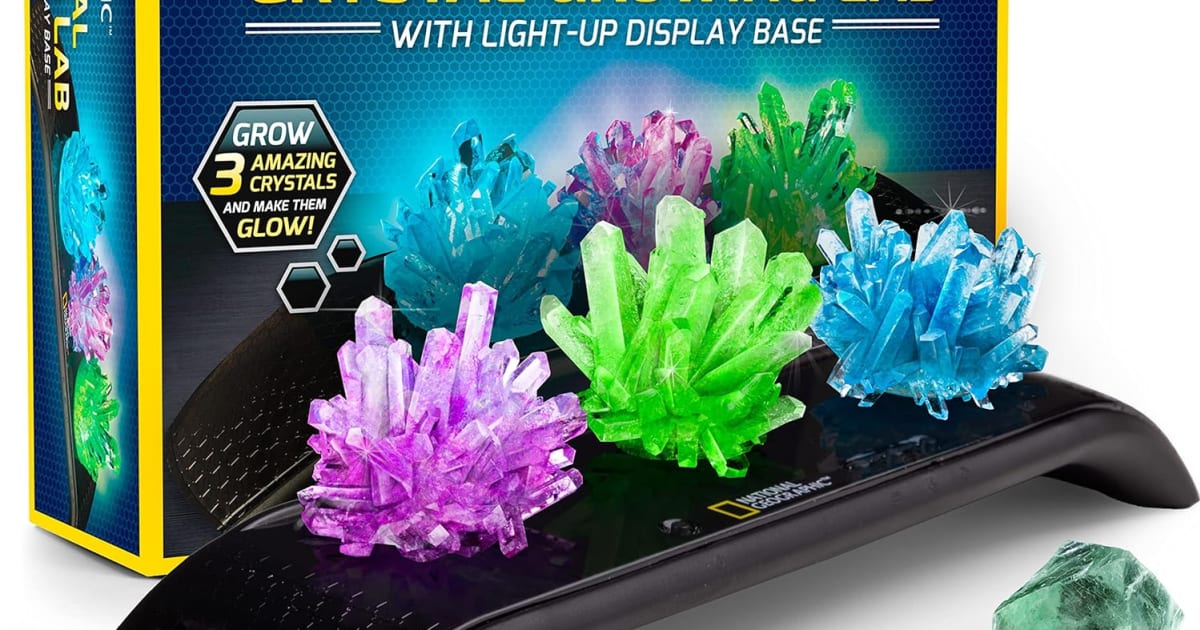 Mega Crystal Growing Lab | Best Crystal Growing Kits