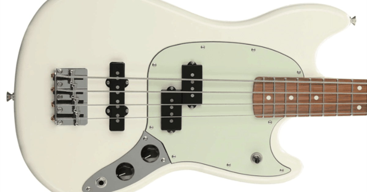 Player Mustang PJ Bass | The Ultimate Bass Guitar list - by Tyler Spicer