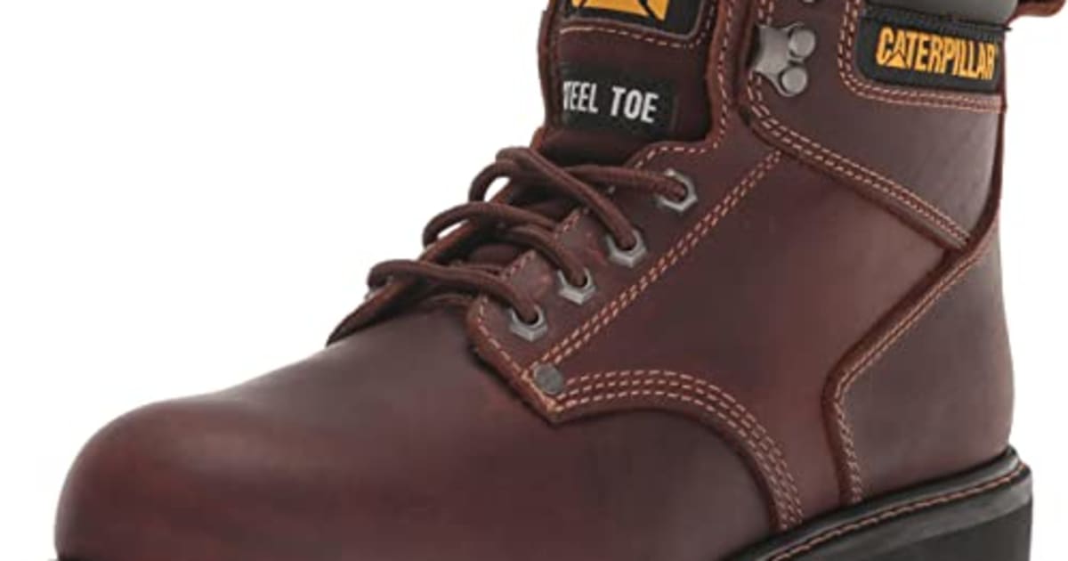 Cat Footwear Men’s Second Shift Steel Toe Work Boot | Most comfortable ...