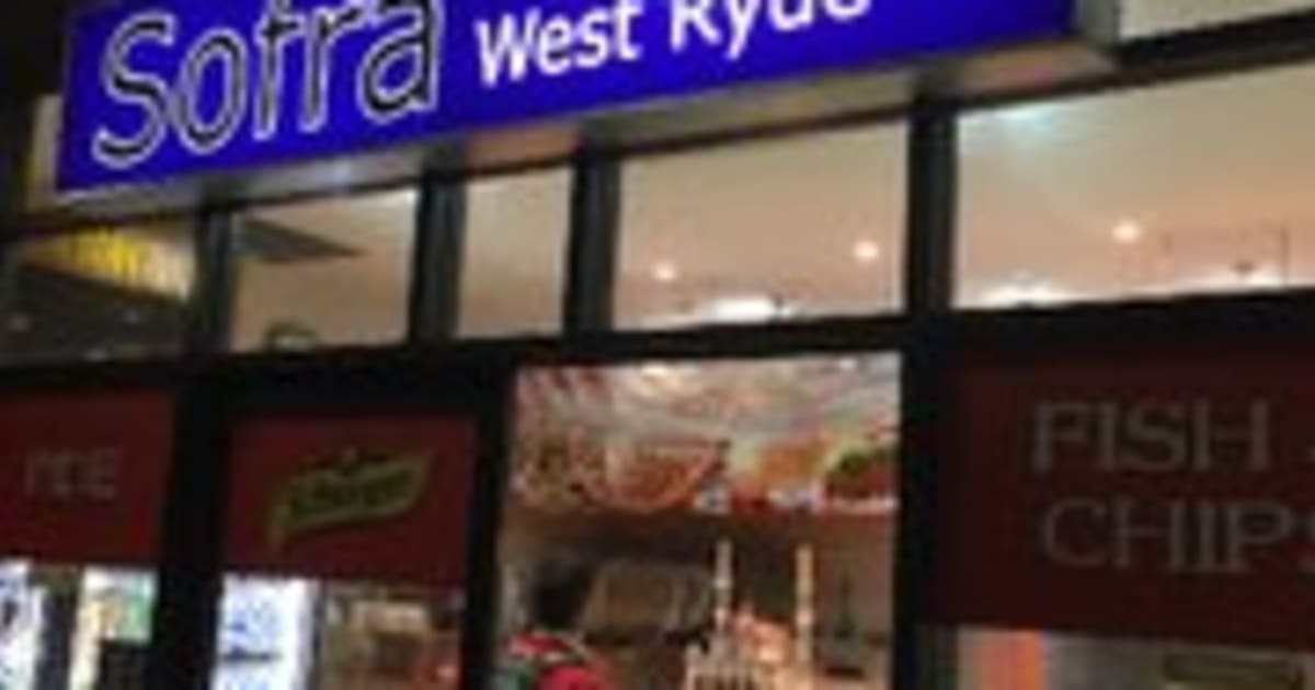 Sofra's West Ryde | Halal Snack Pack Location List