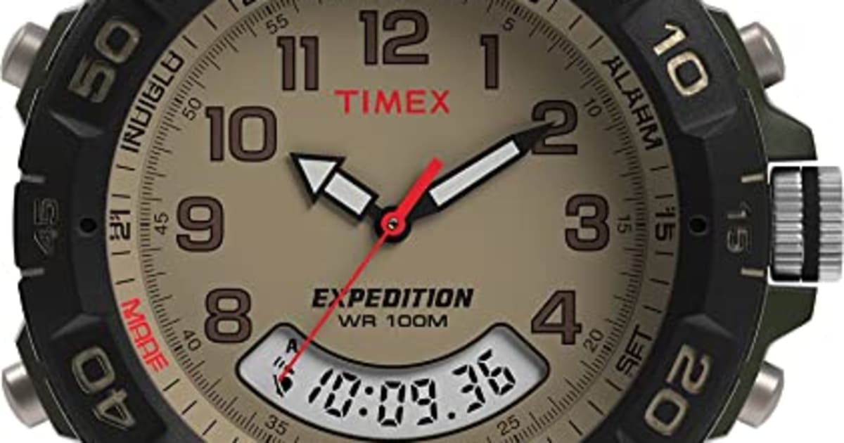 T45181 Expedition Resin Combo | Best watches for construction workers
