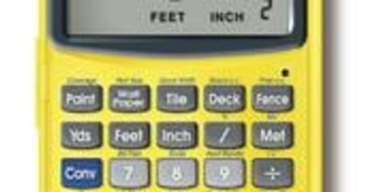 Feet-inch-Fraction Calculator | All the Tools for an Architect