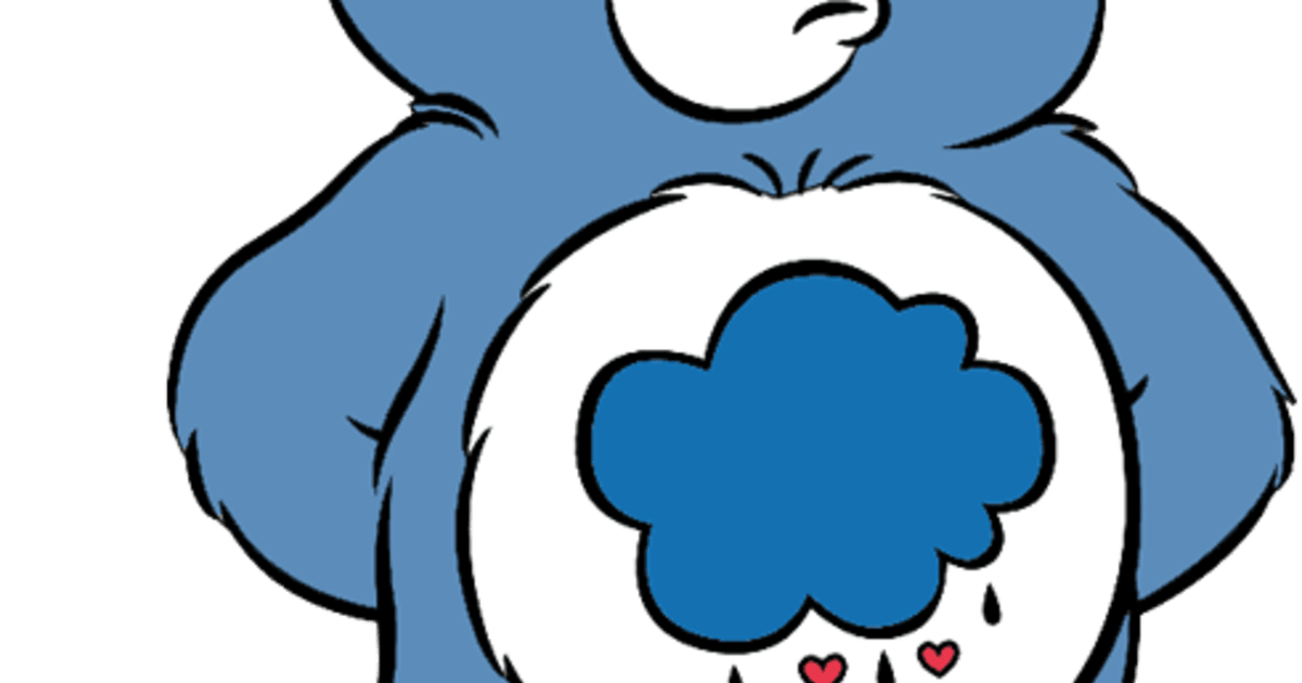 Grumpy Bear | The 10 Original Care Bears (names and pictures)