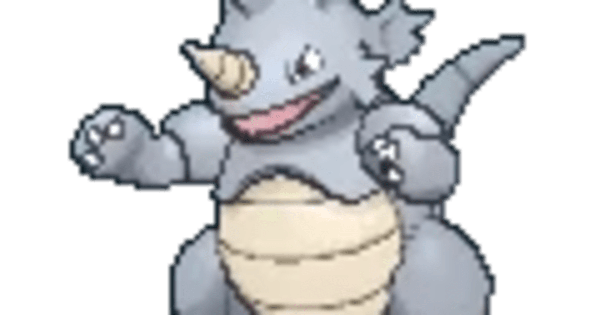 Rhydon | Pokemon Sword and Shield: Evolution Checklist