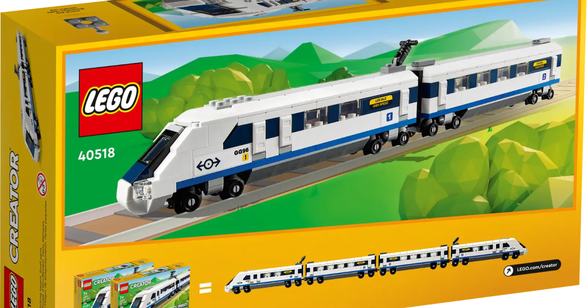 High Speed Train - 40518 | Lego Train Sets (released since 2000)
