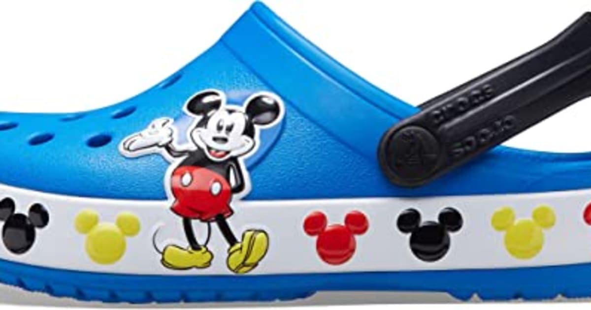 Crocs Kid's Disney Clog | Mickey Mouse and Minnie Mouse Shoes | Best Shoes for Disney World