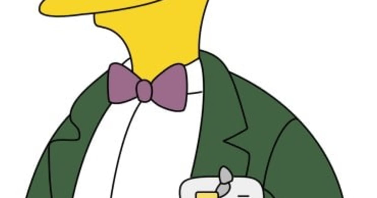 Smithers | 100 Characters With Big Noses!