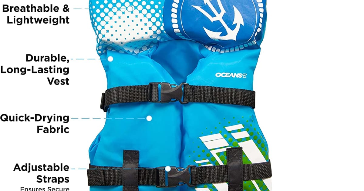 US Coast Guard Approved Infant Life Jacket 8-30 lbs – Type II PFD Flex ...