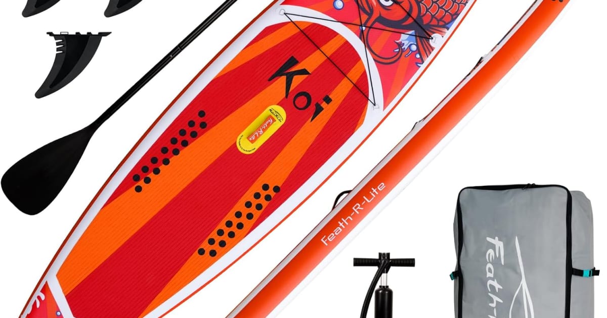 FEATH-R-LITE Inflatable Stand Up Paddle Board | Best Inflatable Stand ...