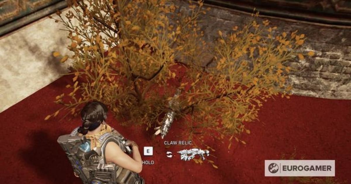 Claw Relic | Gears of War 5: Relic Weapons Location Checklist