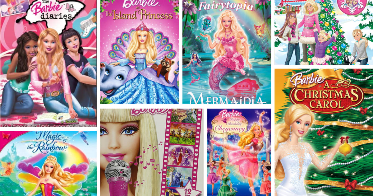 All Barbie Movies in order by @entertainment720