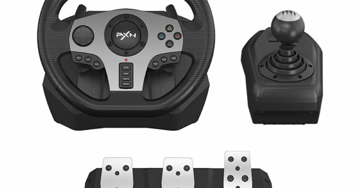 V9 PC Steering Wheel | Best steering wheel for pc