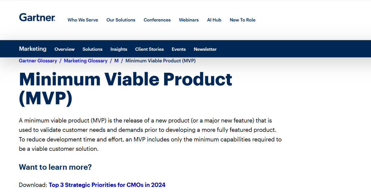 MVP Glossary | Best MVP Development Companies and Blogs 2026