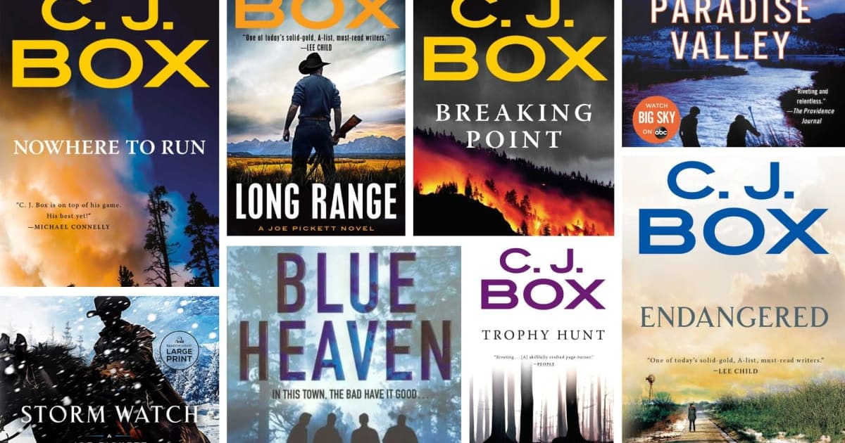 The Complete List of C. J. Box Books in Order by @BookEnthusiasts
