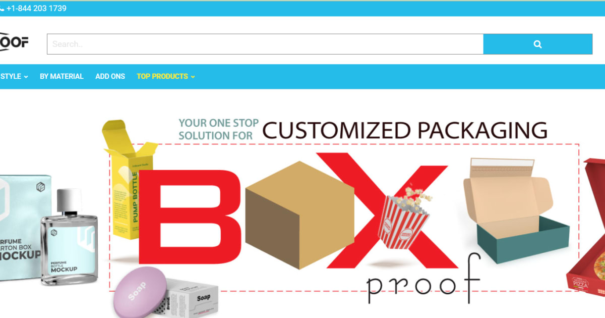 High Quality Display Packaging Boxes by @boxproofpack
