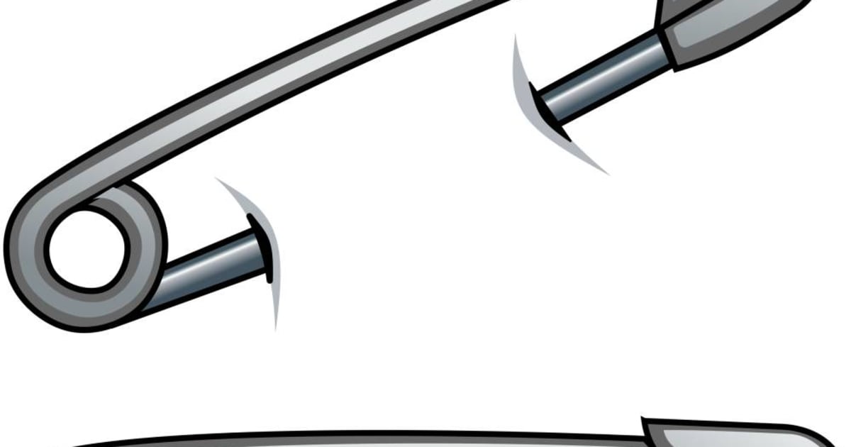 Safety Pins | First aid kit for hiking trip