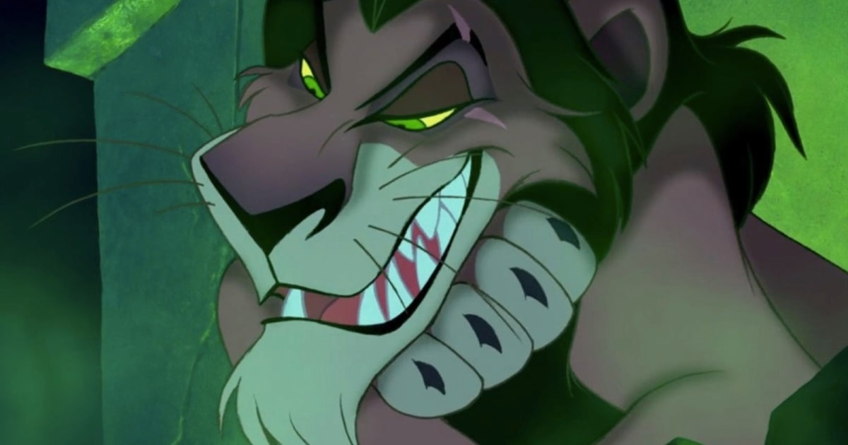 Scar | 50 "Ugly" Disney Characters