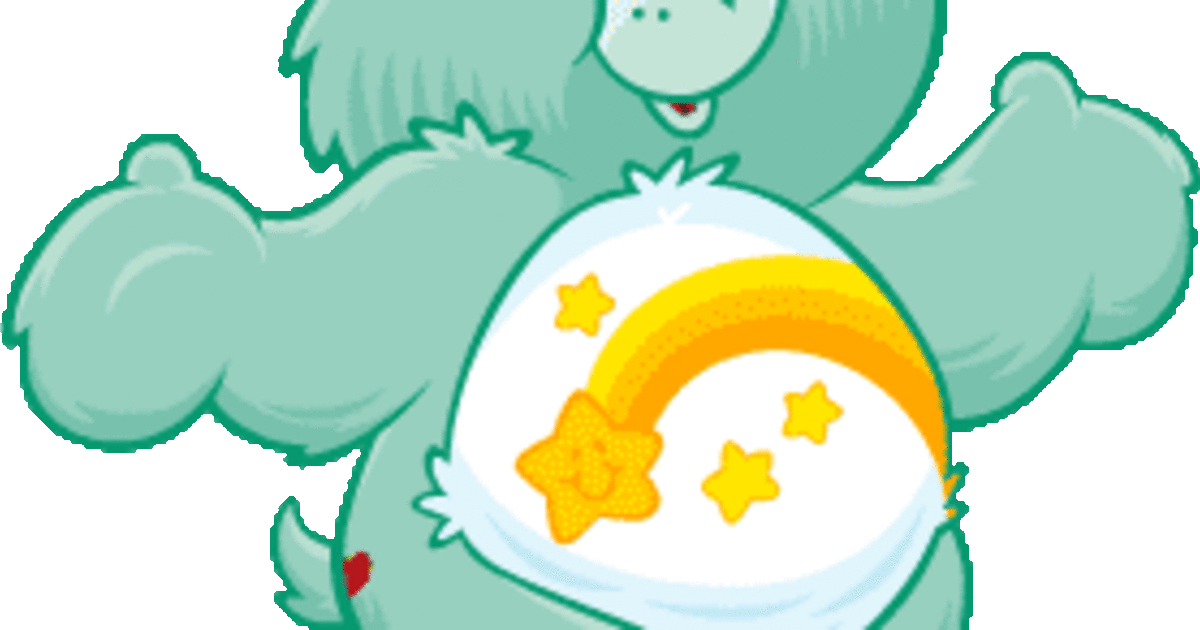 Wish Bear | The 10 Original Care Bears (names and pictures)