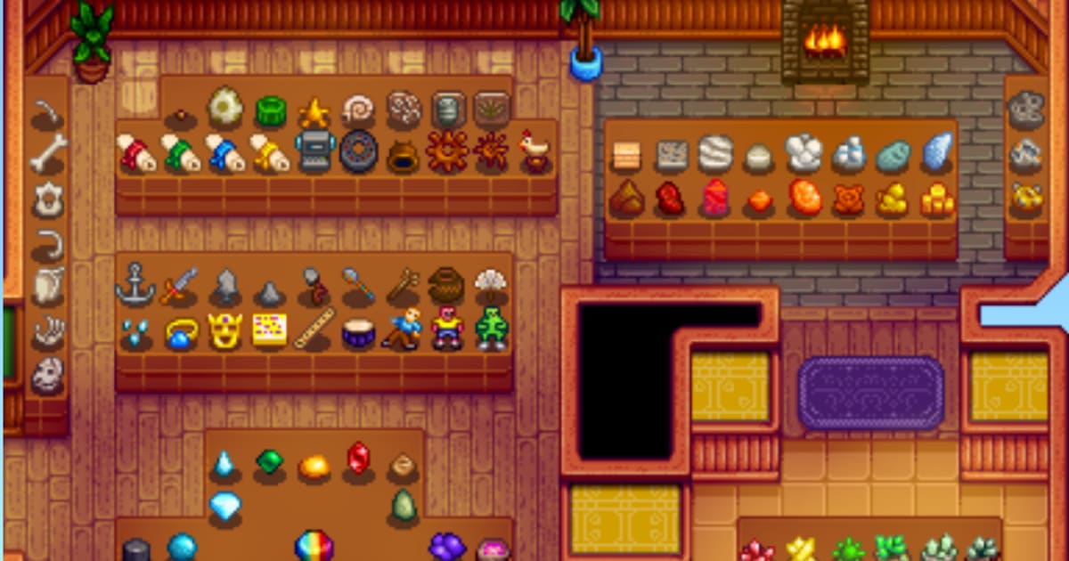 Stardew Valley Museum by @territorie