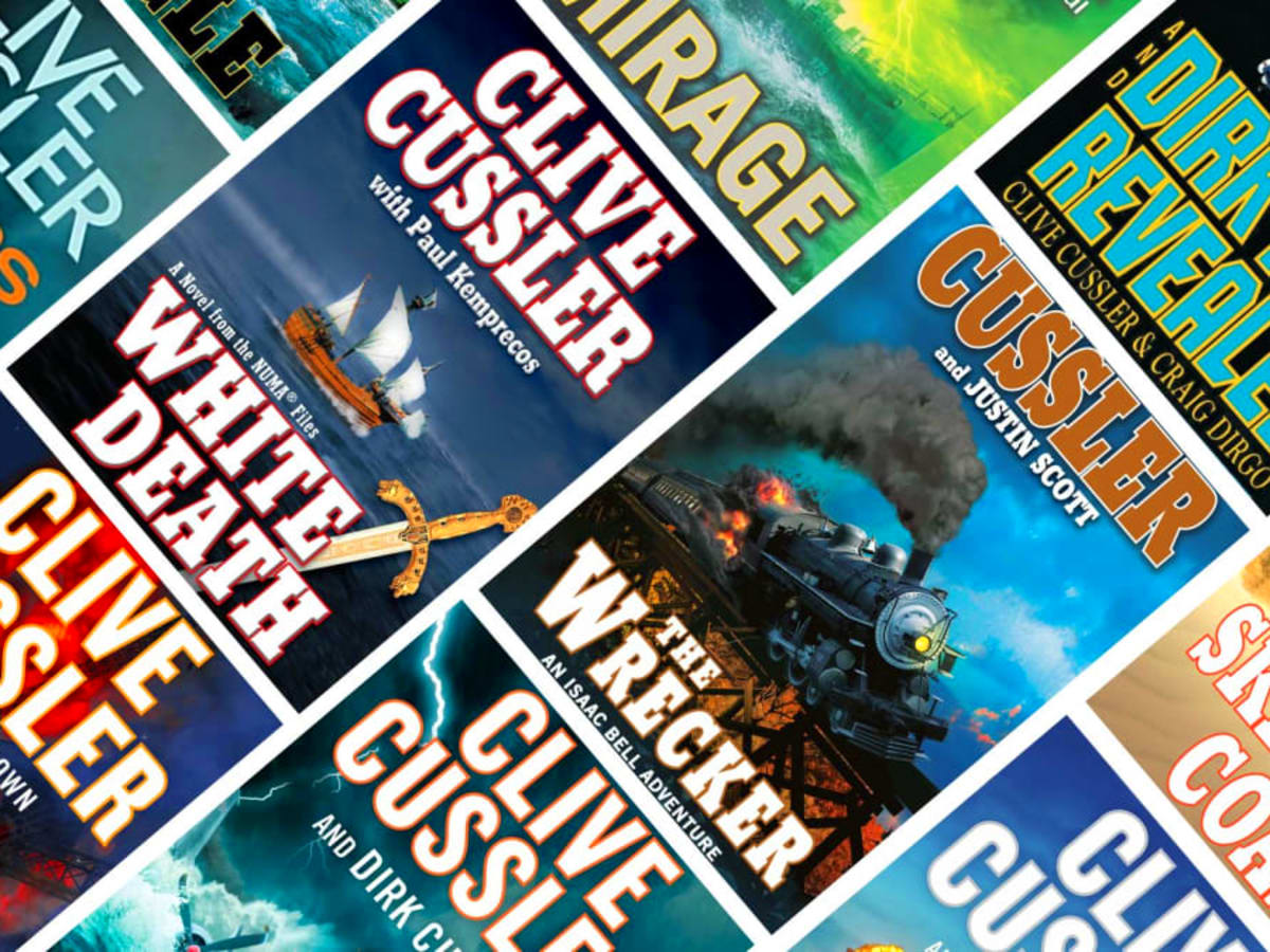 The Complete List of Clive Cussler Books in Order by @BookEnthusiasts