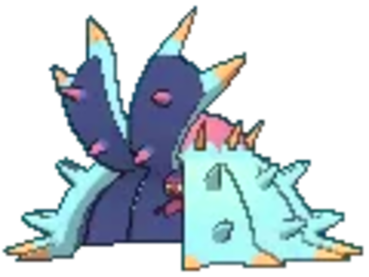 Toxapex | Pokemon Sword and Shield: Evolution Checklist - Copy