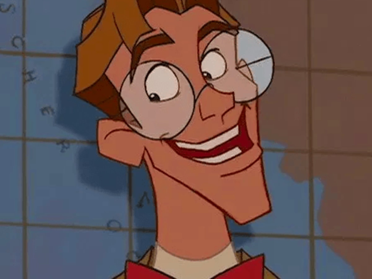 Milo James Thatch | 100 Cartoon Characters Who Wear Glasses