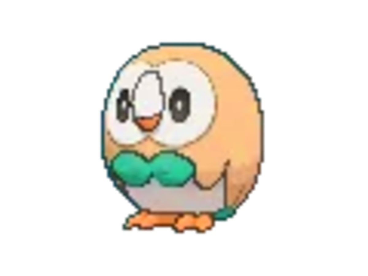 Rowlet | Pokemon Sword and Shield: Evolution Checklist - Copy