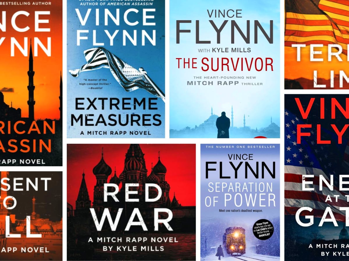The Complete List of Mitch Rapp Books in Order by @BookEnthusiasts