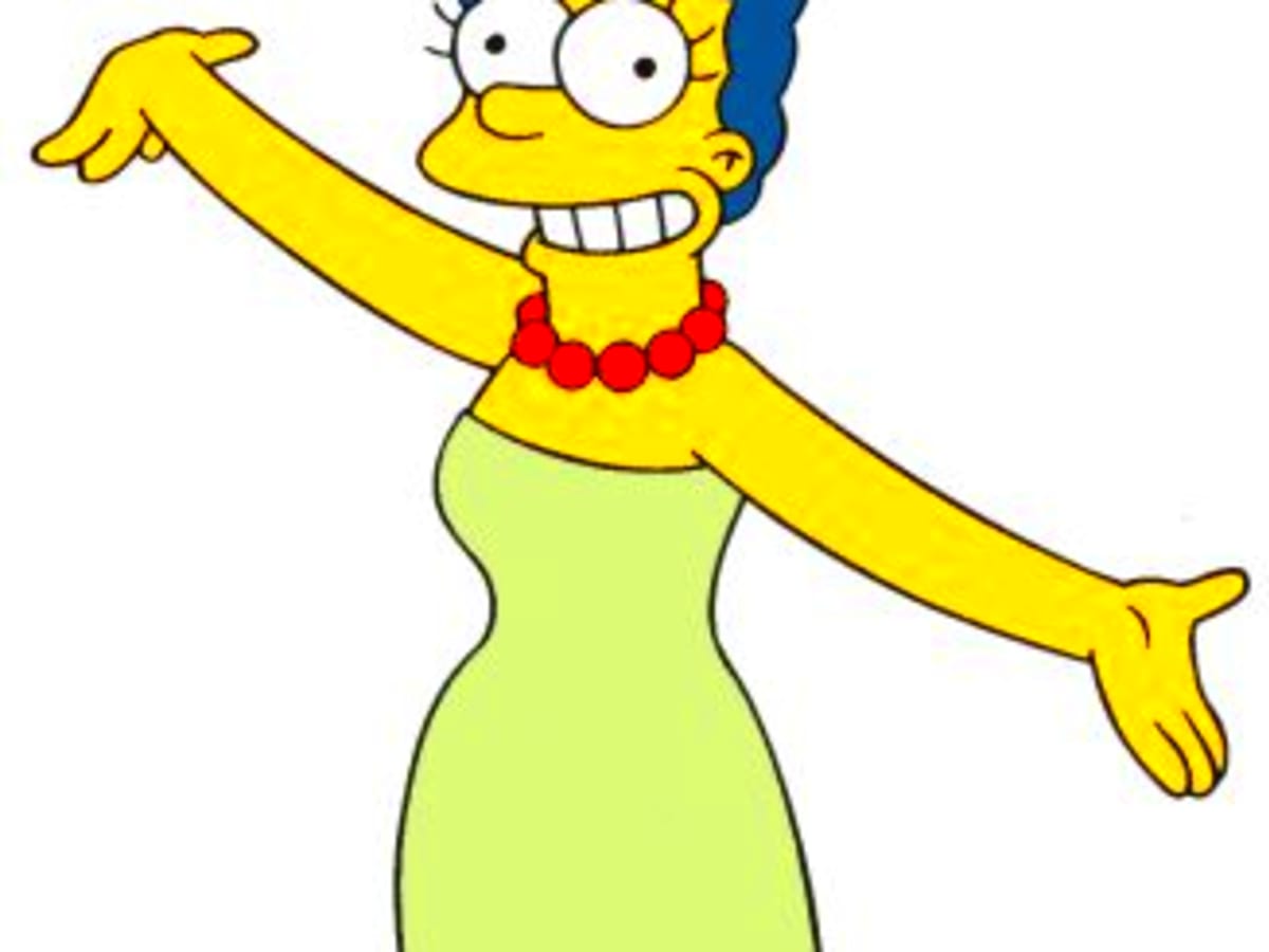 Marge Simpson | 50 Yellow Cartoon Characters