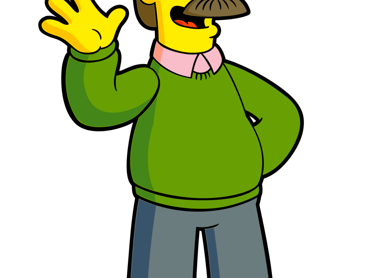 Ned Flanders | 50 Yellow Cartoon Characters