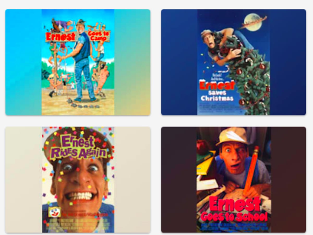 Ernest Films in Order by @entertainment720