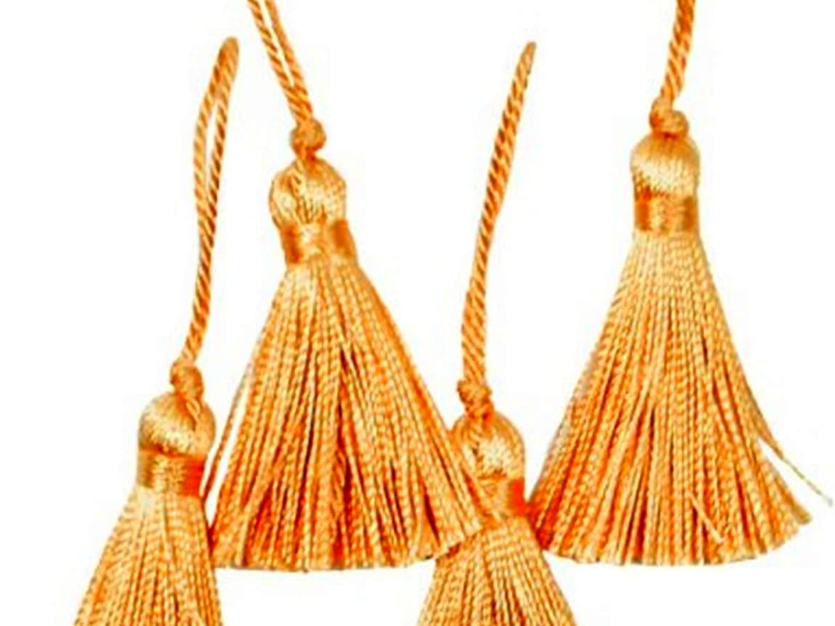 Fiber Mini Key Tassel Pack | Best ideas for graduation party favors