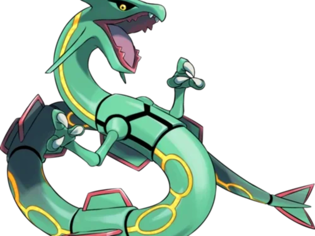 Rayquaza (All forms) | Every Green Pokemon (A Checklist)