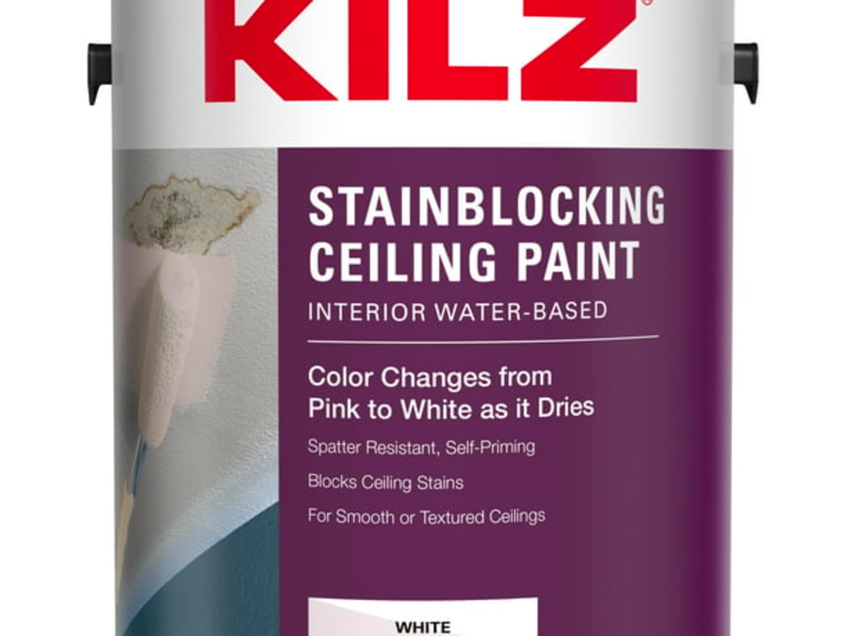 KILZ Stainblocking Ceiling Paint | The Best Paint For Bathroom Walls