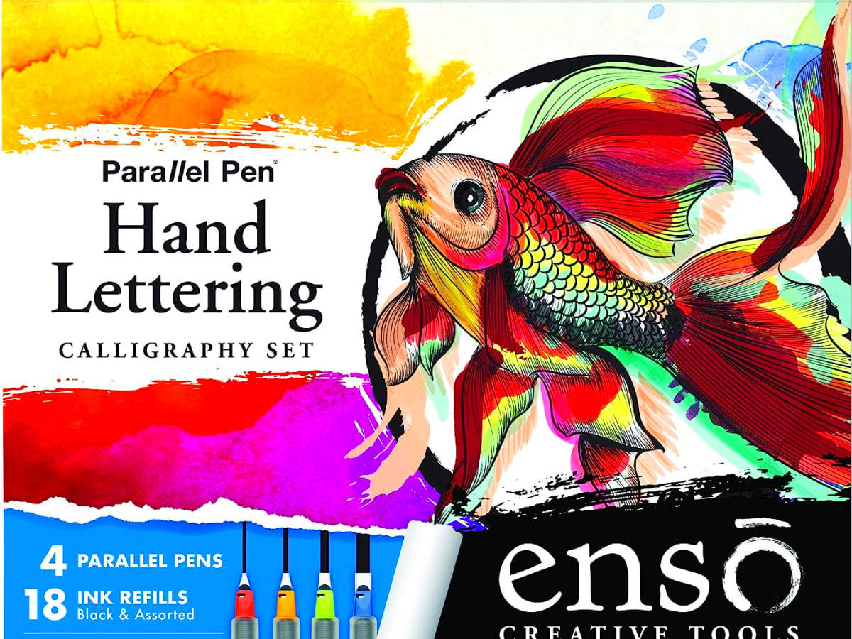 Enso Parallel Pen Hand Lettering Calligraphy Set | Best calligraphy ...