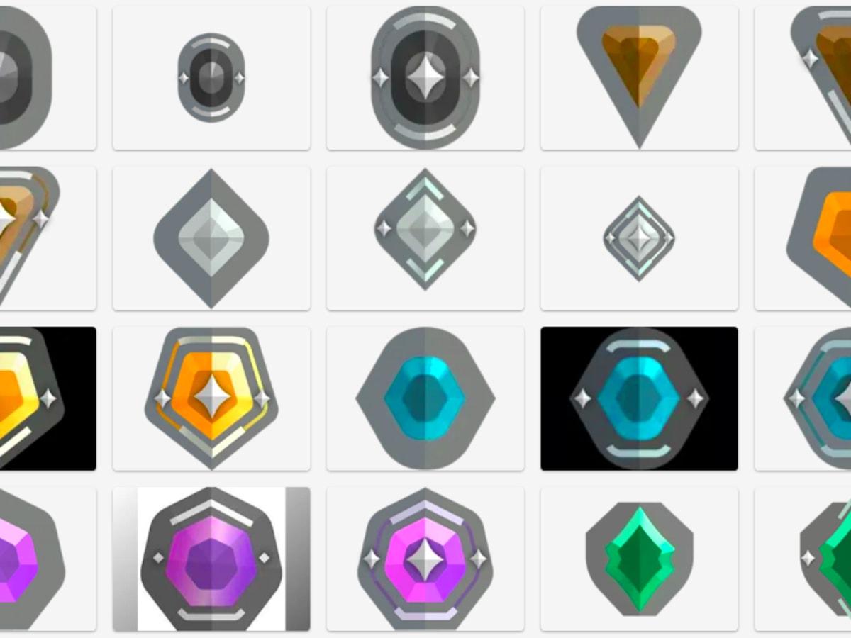 Valorant Ranks Checklist by @gamingcollective