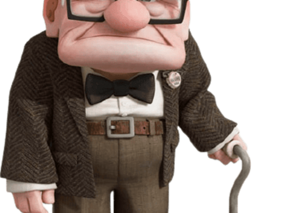 Carl Fredricksen | 100 Cartoon Characters Who Wear Glasses