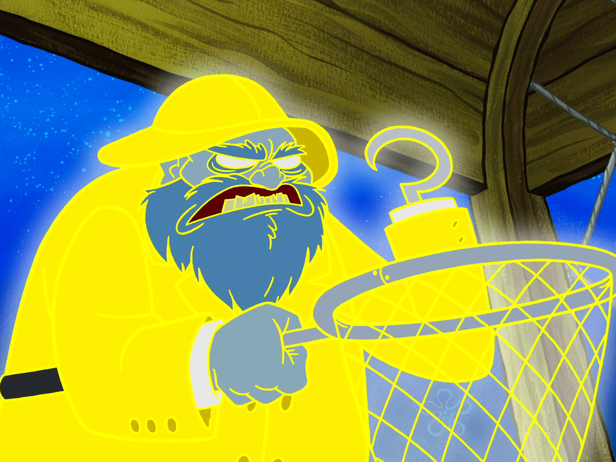 The Fisherman | All Spongebob Cartoon Villains