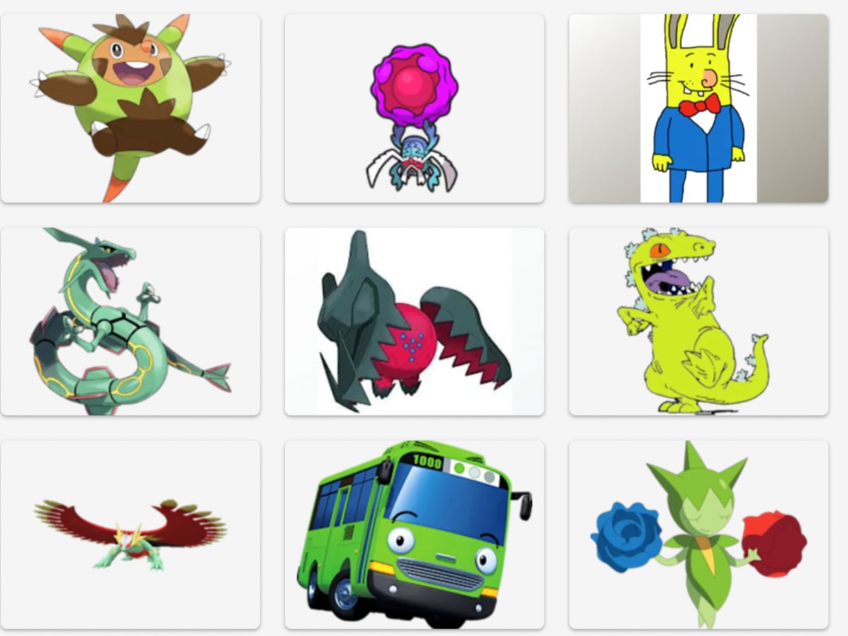 200+ Green Cartoon Characters (A checklist) by @TriviaKings