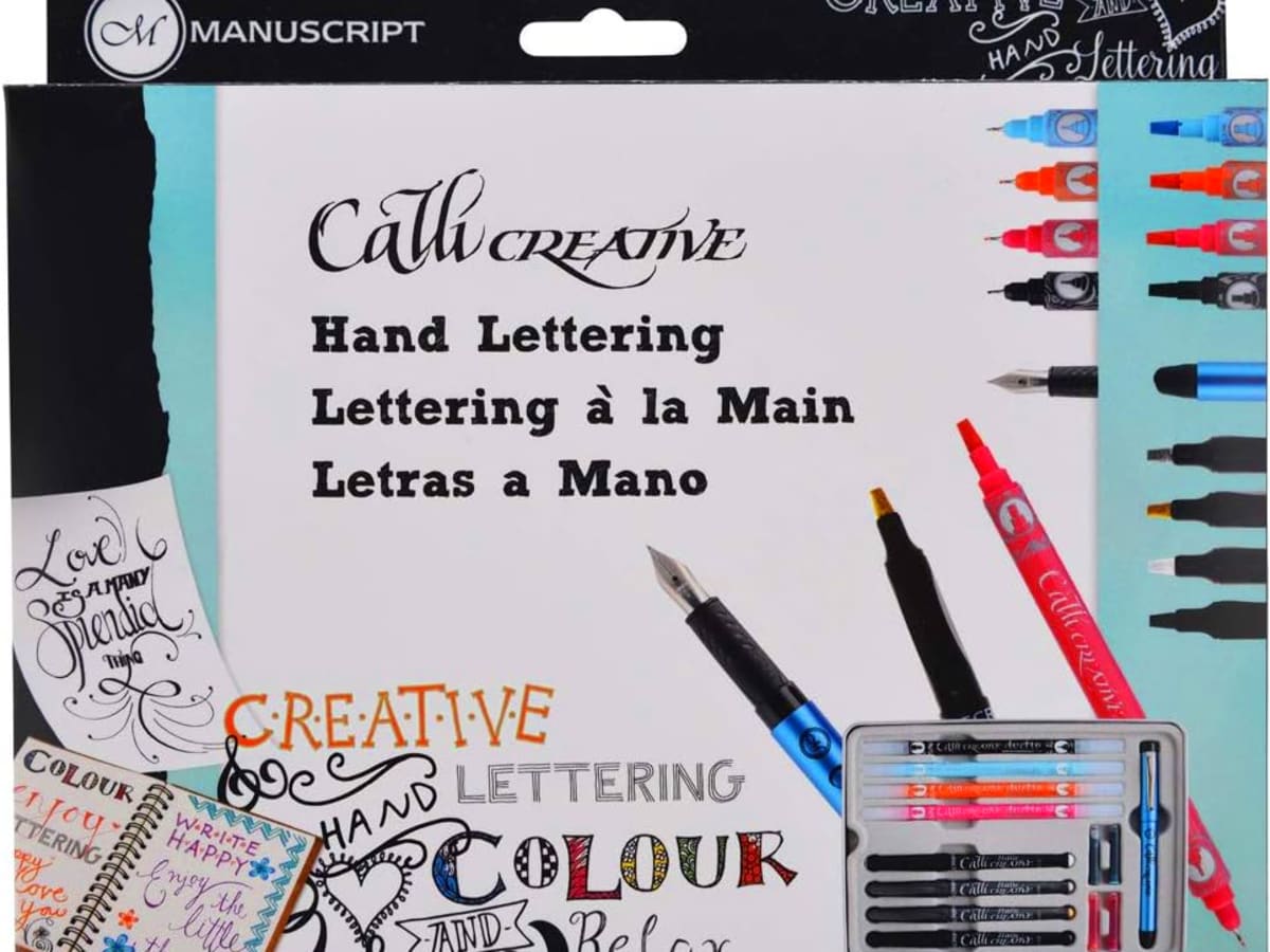 Manuscript Hand Lettering Set | Best calligraphy sets for beginners